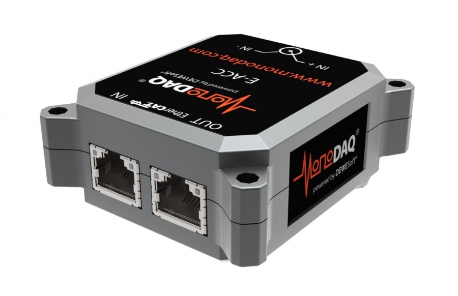 MonoDAQ-E-ACC - EtherCAT IEPE Acceleration Sensor DAQ unit - www.audon ...