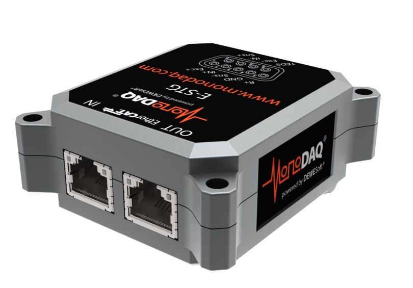 MonoDAQ-E-STG EtherCAT Isolated Bridge sensor DAQ unit - www.audon.co.uk