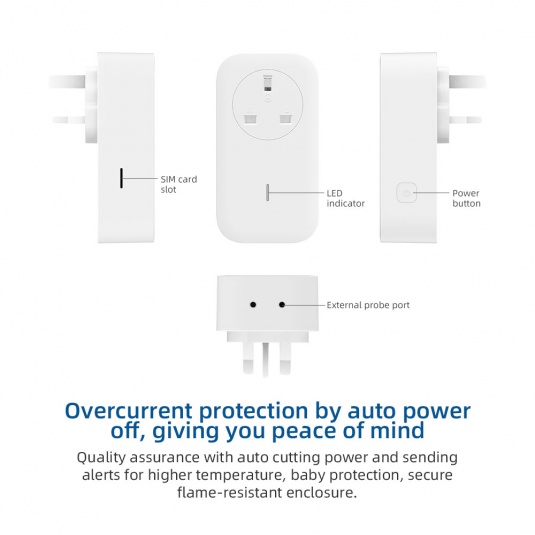 SP1 Smart Plug - WiFi 2.4GHz only Version - www.audon.co.uk