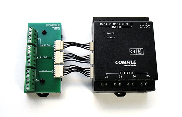 CTB-8A MSB PLC Analogue/RS232 Expansion Board - www.audon.co.uk