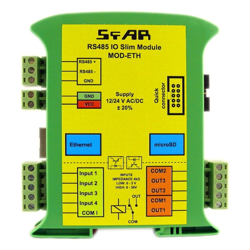Mod Eth Ethernet Modbus Tcp To Modbus Rtu Ascii Gateway Uk