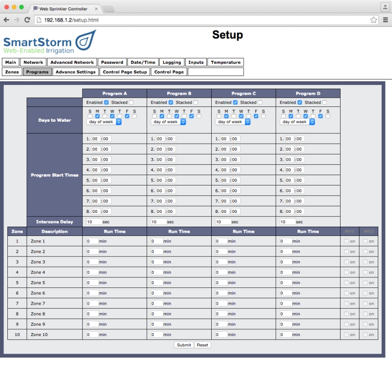 X-340 SmartStorm Web Based Irrigation Controller - www.audon.co.uk