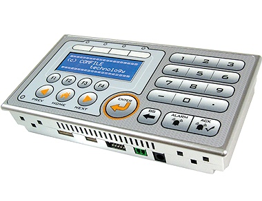 UIF-420A - User Interface Panel with LCD and Keypad - www.audon.co.uk