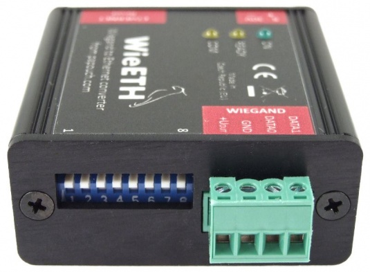 WieETH: Bidirectional converter Ethernet – Wiegand - www.audon.co.uk