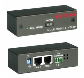 VT430 - CAN bus Sensor Unit - Temperature, Humidity, Contact Inputs ...